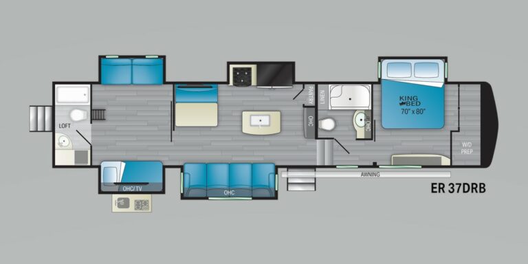 Fifth Wheels with Lofts: 12 Awesome Family RVs