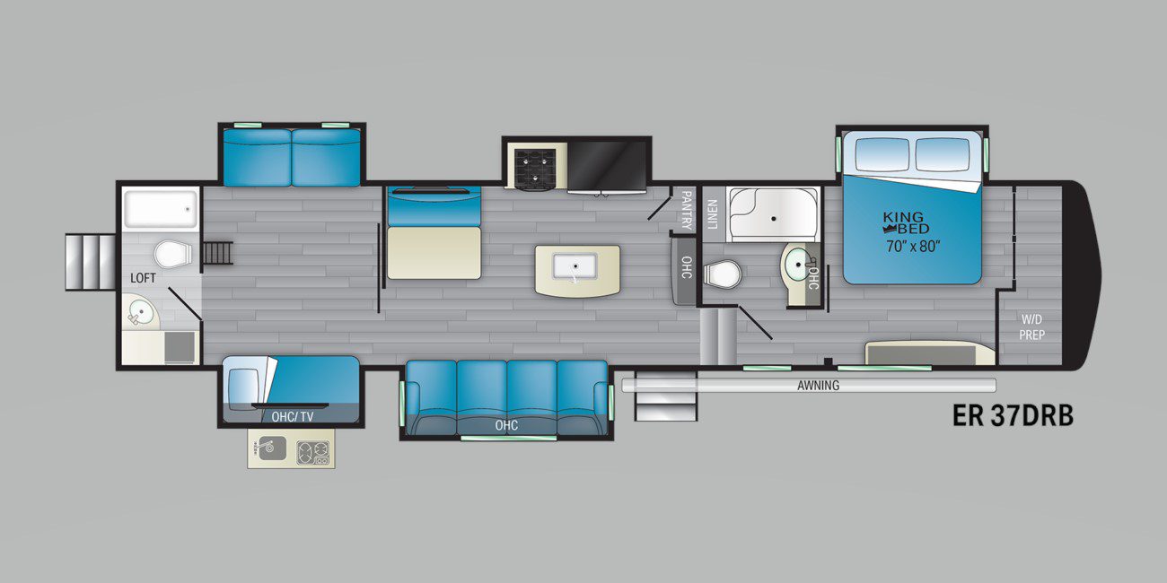 Fifth Wheels with Lofts: 12 Awesome Family RVs