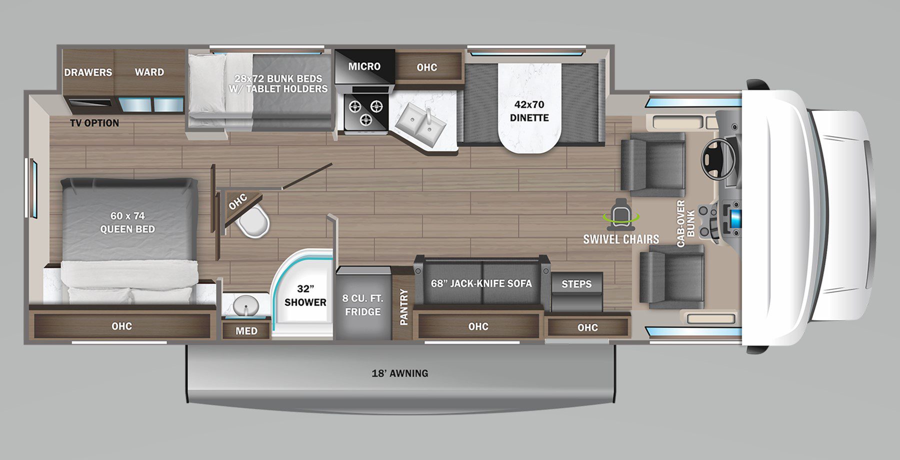 11 Incredible Class C RVs with Bunk Beds (2025 Update) - Travels with Ted