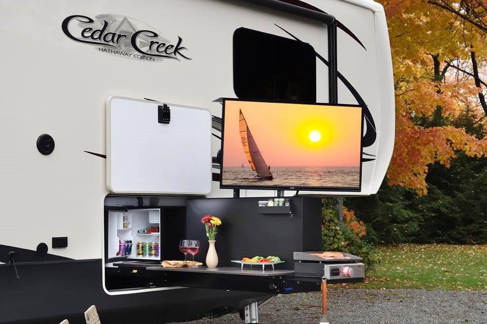 10 RVs with AMAZING Outdoor Kitchens (2023 Models) - Travels with Ted