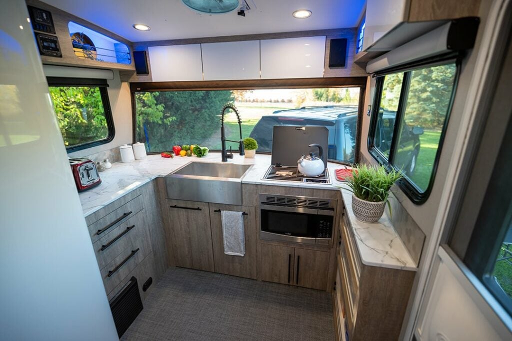 15 Best Travel Trailers with Front Kitchens [2025 Edition]