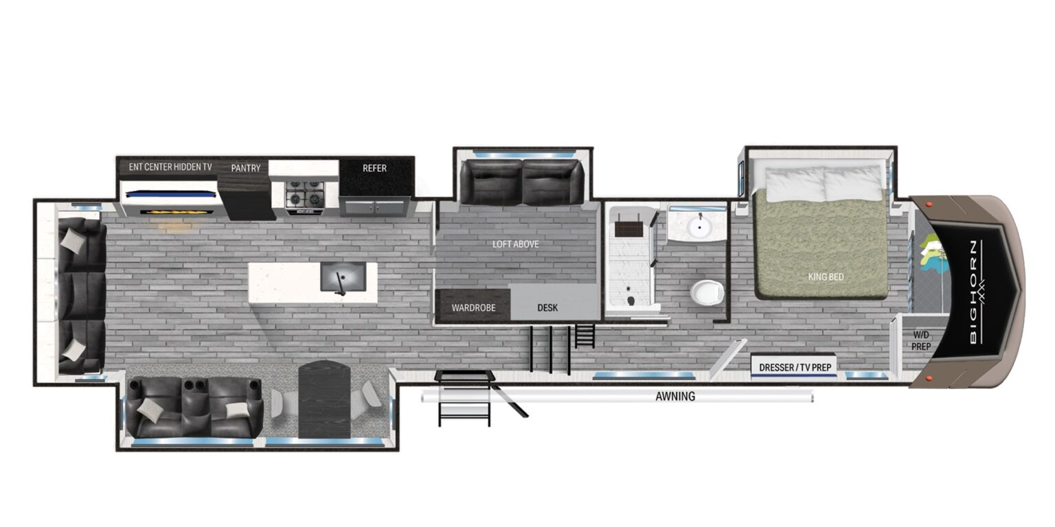 Fifth Wheels with Lofts: 12 Awesome Family RVs