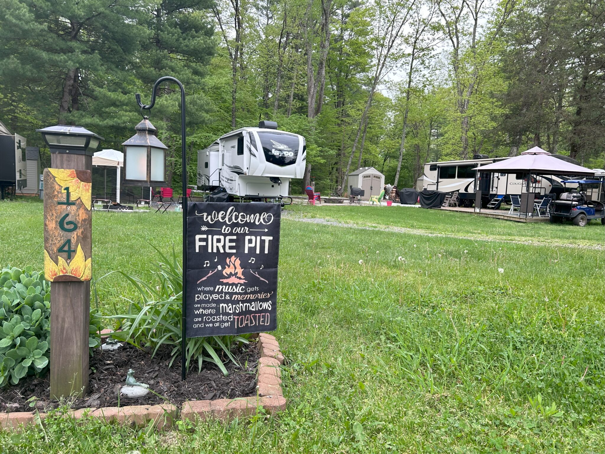 10 Hilarious RV Garden Flags for Your Campsite - Travels with Ted